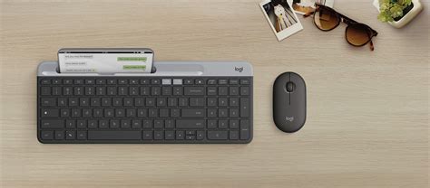 Logitech K580 Slim Multi Device Wireless Keyboard For Chrome Os Bluetooth Usb Receiver Easy
