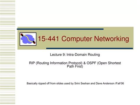 ppt 15 441 computer networking powerpoint presentation free download