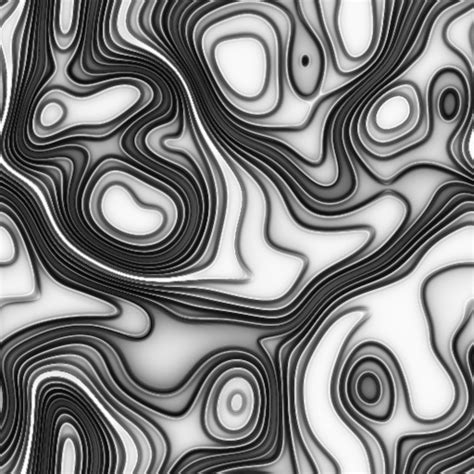 Islands Of Layered Color Texture Ambient Occlusion Map