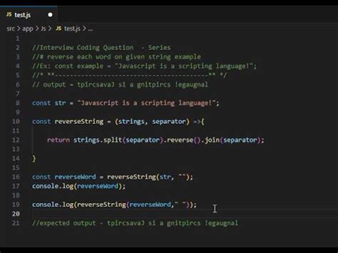 JavaScript Interview Coding Questions 2 YouTube