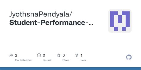 Github Jyothsnapendyalastudent Performance Classifier
