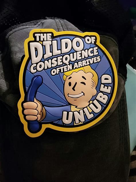 Patchpanel The Dildo Of Consequence Patch Sticker