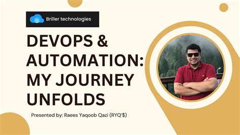 Exploring The Journey Of Raees Qazi Devops Automation And Git