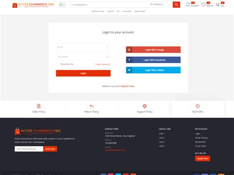 Active Ecommerce Cms Full Website In Laravel Upwork