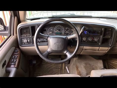 2002 Chevy Silverado Interior Chevrolet Silverado 1999 2002 Tahoe