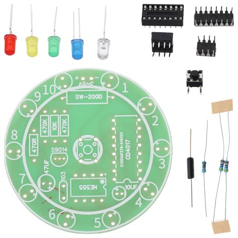 Soldering Kit For Beginners Diy Electronic Kits Practice Soldering With Circuit Board For Adults