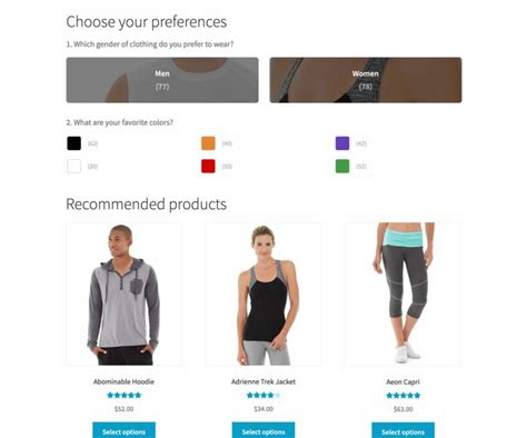 Implementing A Horizontal Product Filter In Woocommerce