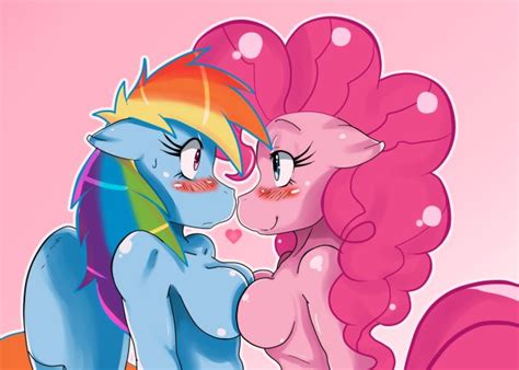 Rainbow Dash X Pinkie Pie Luscious