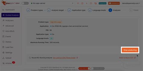 pinpointing the hottest go code paths with high cpu usage using