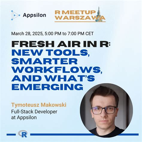 Rstats Datascience Rcommunity Ai Datatools Rprogramming Appsilon