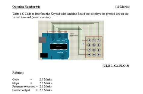 Solved Question Number 01 10 Marks Write A C Code To