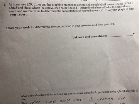 1 At Home Use Excel Or Another Graphing Program To