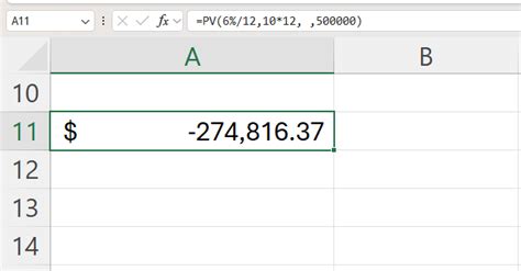 How To Calculate Present Value PV In Excel Sheetaki