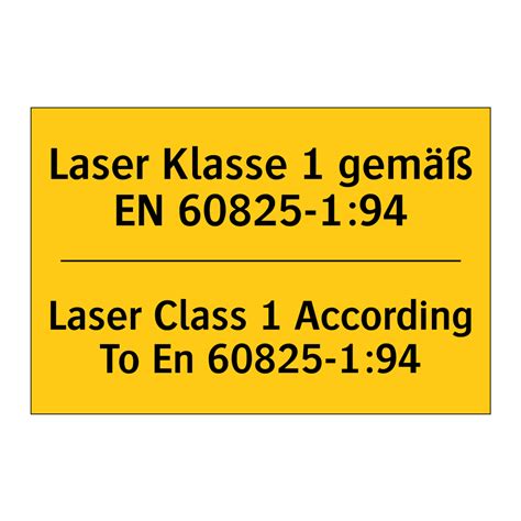 Kauf Laser Klasse 1 Gemäß En 60825 194 Laser Class 1 According