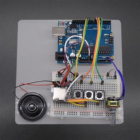 Arduino Mp3 音樂播放器 Diy 套件包