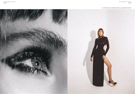 Cover Story Gaia Weiss For Mia Le Journal — Mia Production Agency