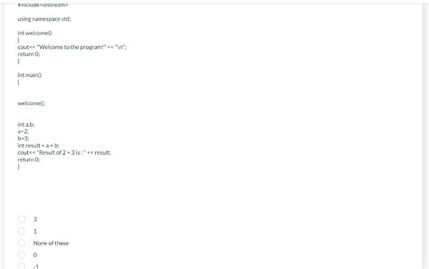 solved iiinciude using namespace std int welcome { cout
