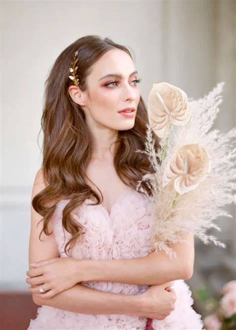 90 Peinados De Novia Sencillos Y Elegantes Para Una Boda Inolvidable