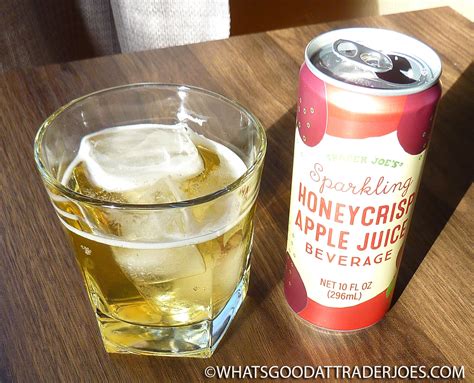 What S Good At Trader Joe S Trader Joe S Sparkling Honeycrisp Apple Juice Beverage