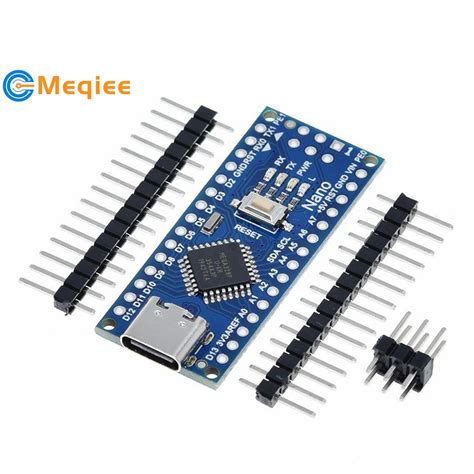 Nano V3 0 Atmega328p Au Ch340 5v 16m Mini Usb Type C Interface Controller Board Development