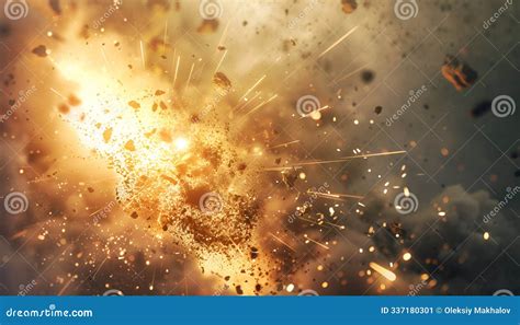 Original Particle Begins To Crumble And Disintegrate Making Way For The