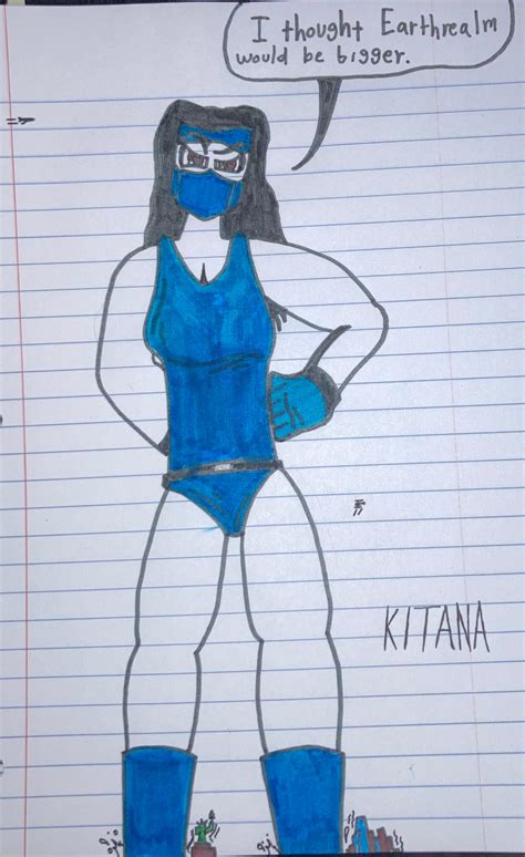 Kitanas Visit To Earthrealm By Burillium On Deviantart