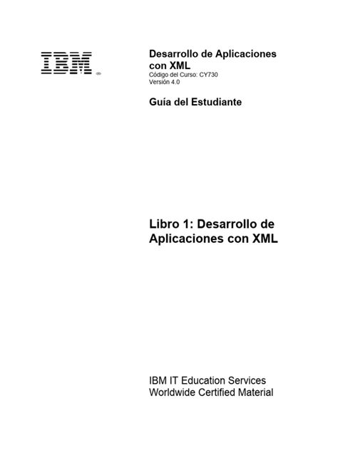 Libro 1 Xml Corregido Stc Descargar Gratis Pdf Xml Lenguaje