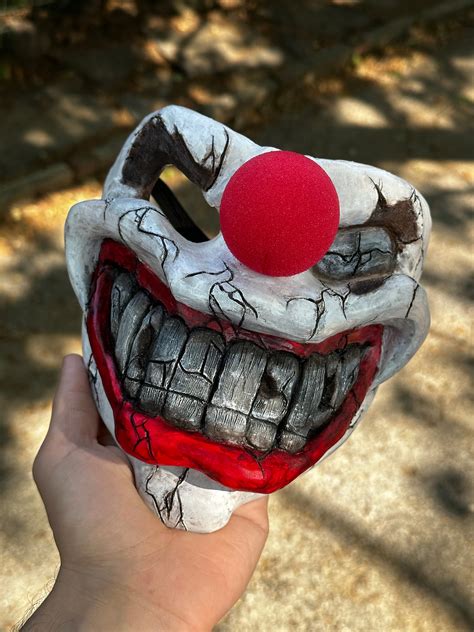 Twisted Metal Sweet Tooth Mask Etsy