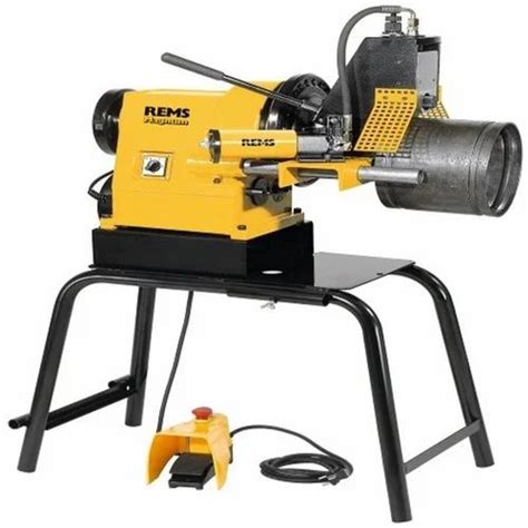 Automatic Rems Megnum Rg Pipe Grooving Machine 1 12 Capacity 15