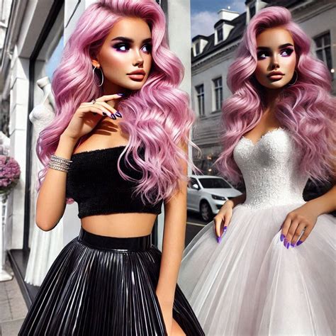 Pink hair Lady by suicidal77 on DeviantArt