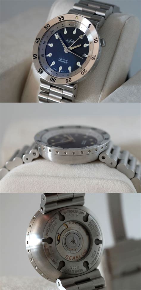 Ikepod Seaslug Gmt Dive Watch