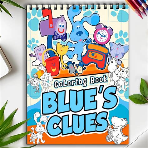Blues Clues Coloring Pages 2025