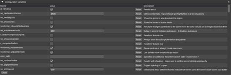 Configuration Vengi Voxel Tools