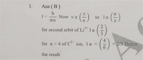 Wavelength Electron Orbit