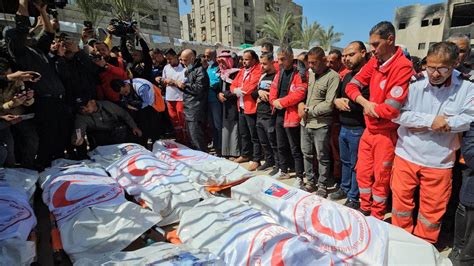 Israel Admite Un Error En La Muerte De Socorristas