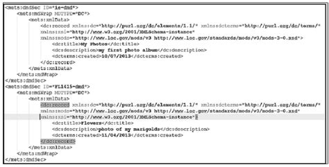 mets metadata encoding and transmission standard ex libris