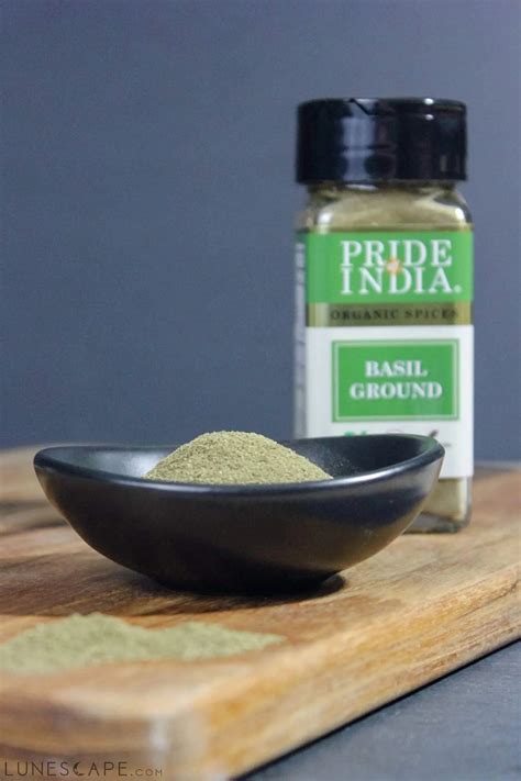 Organic Basil Leaf Ground