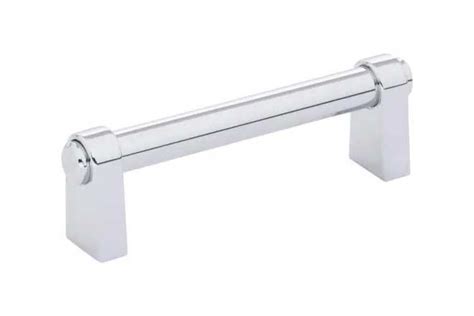 Polished Chrome Finish Lawrence Series Decorative Hardware Suite Coddington Collection Top