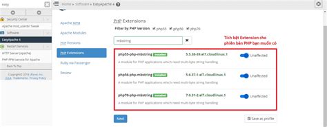 hướng dẫn cài thêm các extension của php trên cpanel vdo data