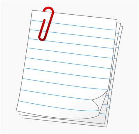 Notebook Paper Clipart Png Clip Art Library