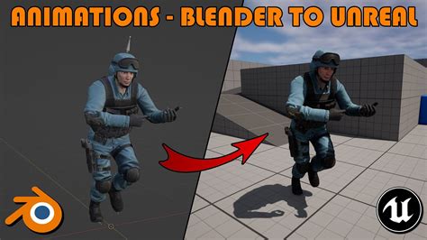 How To Export Animations From Blender To Unreal Engine In Under Minutes YouTube