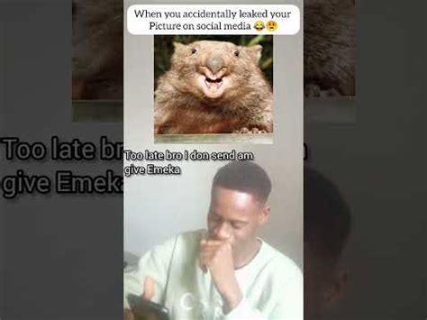 When You Accidentally Leaked Your Picture On Social Media Funny Comedy Subscribe YouTube