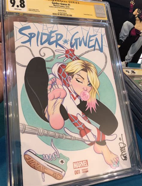 Scott Blair Art On Twitter I Peaked With This Spider Gwen Cover