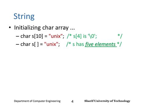 Lecture Strings Ppt Download
