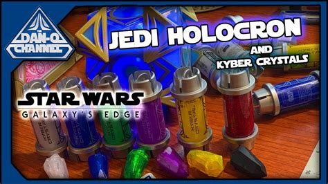 Jedi Holocron From Star Wars Galaxys Edge Review Kyber Crystals Youtube