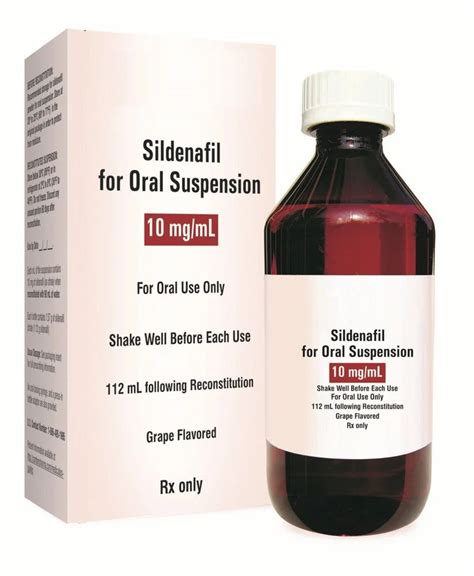 Sildenafil Citrate Bp 50 Mg 5 Ml Susp At Best Price In Bhagwanpur