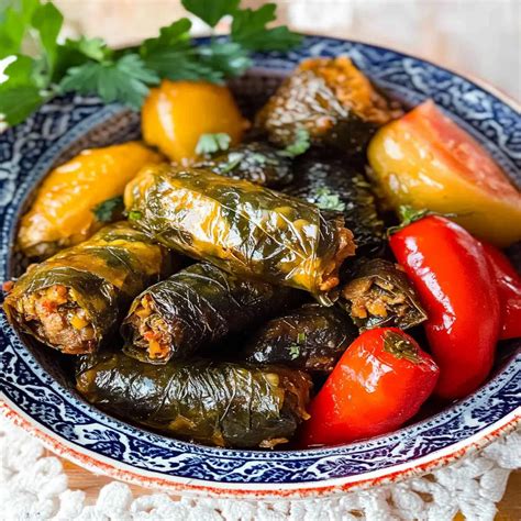 Iraqi Dolma Recipe Delightful Middle Eastern Stuffed Vegetables Nina