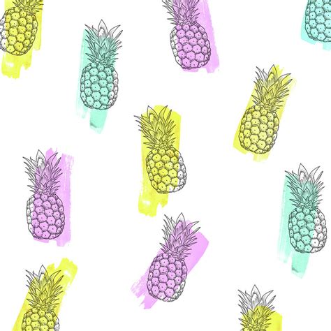 Funky Pineapples Mixed Media By Robert Farkas Fine Art America