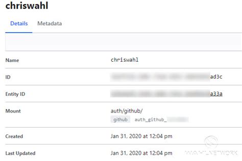 Vault Auth Using Github Personal Tokens Wahl Network