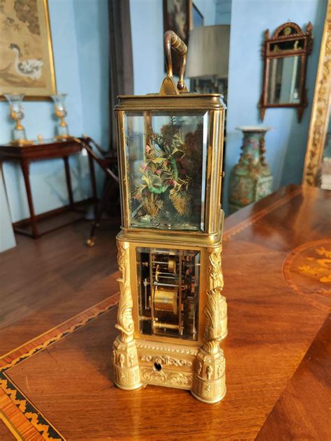Important And Rare Clock With Bird And Automaton For Sale At 1stdibs